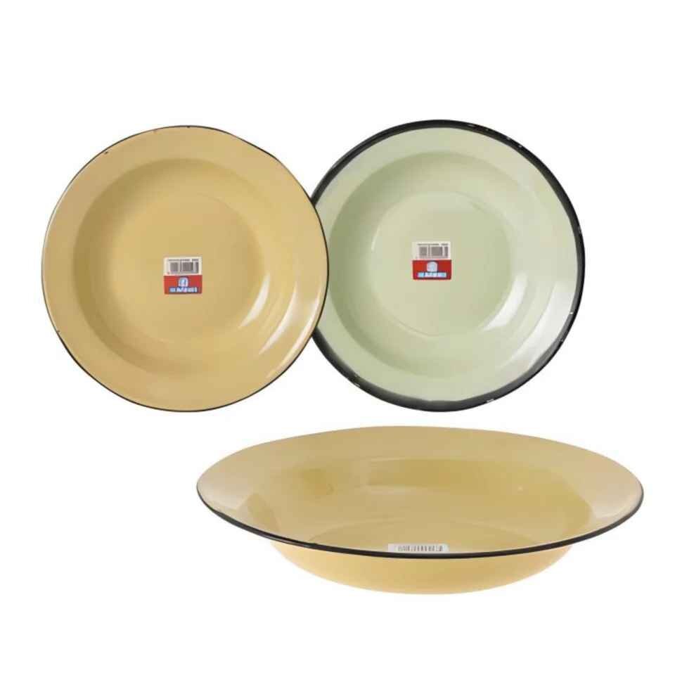 Enamel Plates (6’s) – Happy Harvesting