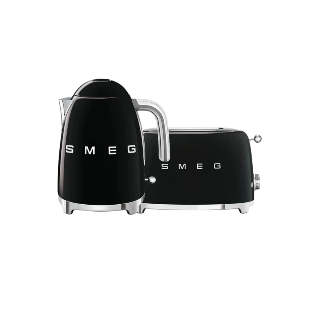 Smeg Kettle & Toaster Combo Black – Happy Harvesting