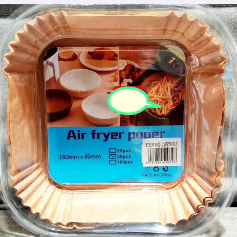 50Pc Square Air Fryer Paper – Happy Harvesting